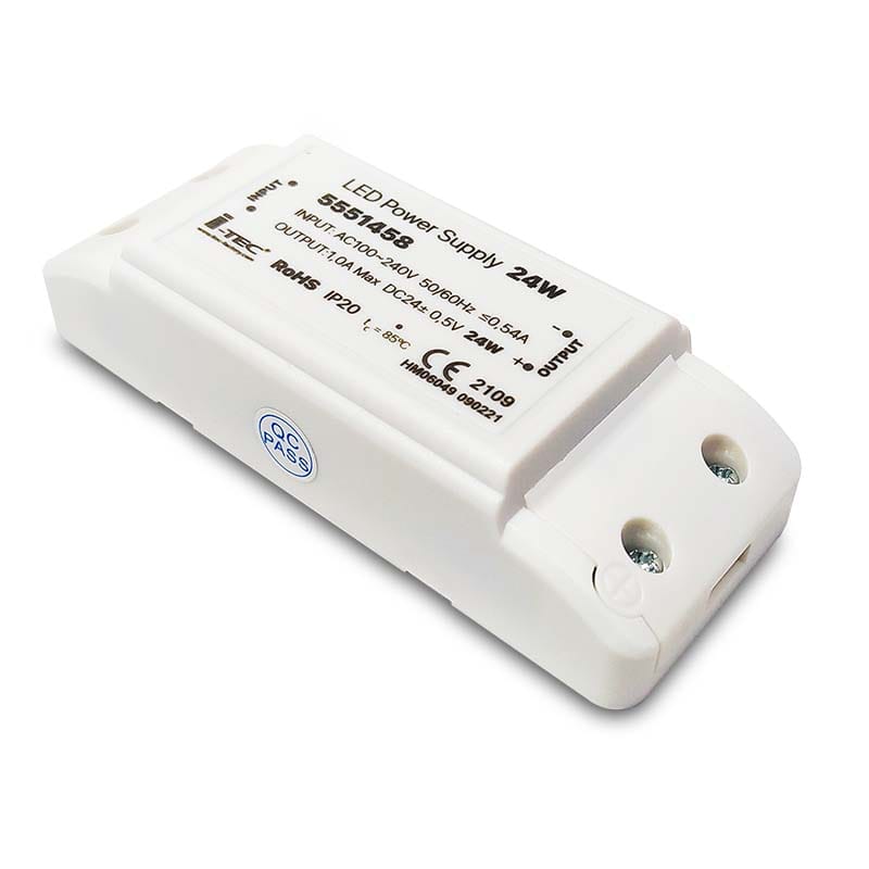 i-tec - TRANSFORMADOR, DRIVER 24W IP20 PARA TIRAS DE LED 24V