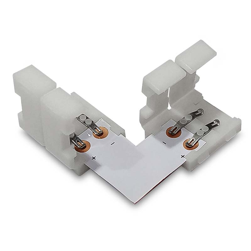i-tec - CONECTOR L 2 PIN PARA TIRAS DE LED MONOCOLOR 10MM