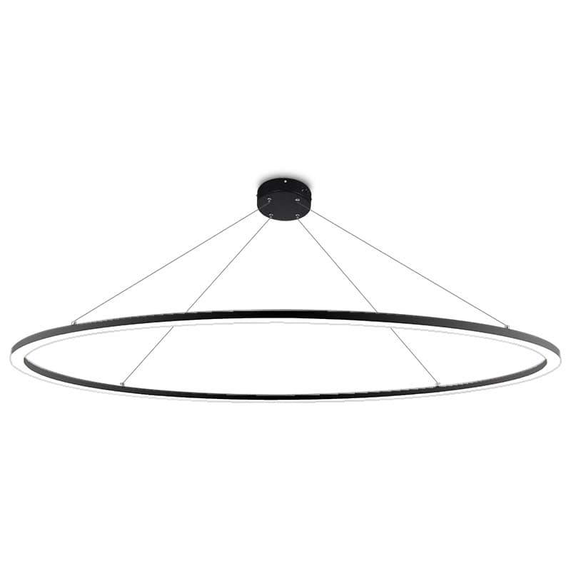 i-tec - RING, LUMINARIA CIRCULAR LED 100W 2700K NEGRO