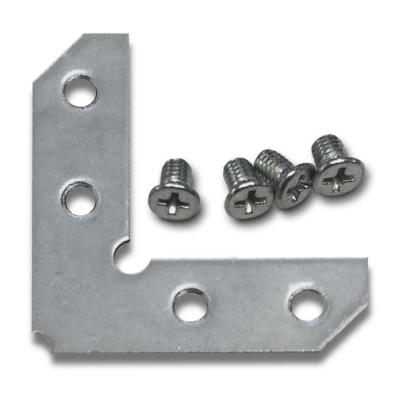 i-tec - UNIÓN METÁLICA L 90º D-360 PARA PERFIL de SUPERFICIE