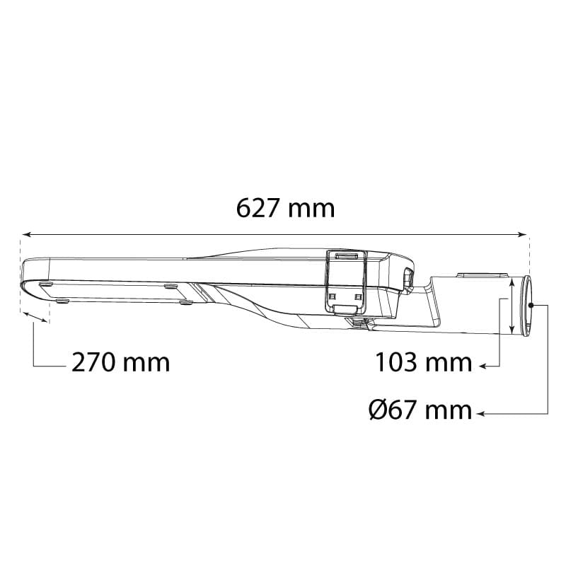 i-tec - AZOR LUMINARIA, viales LED de 80W de 2700K