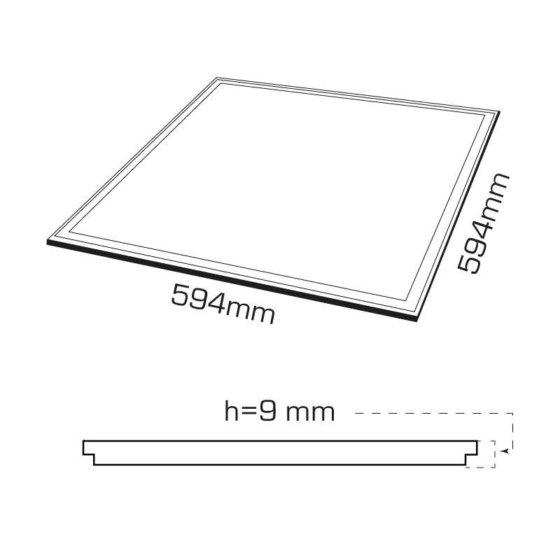 i-tec - PANEL LED 60X60 ECO 40W de 3000K