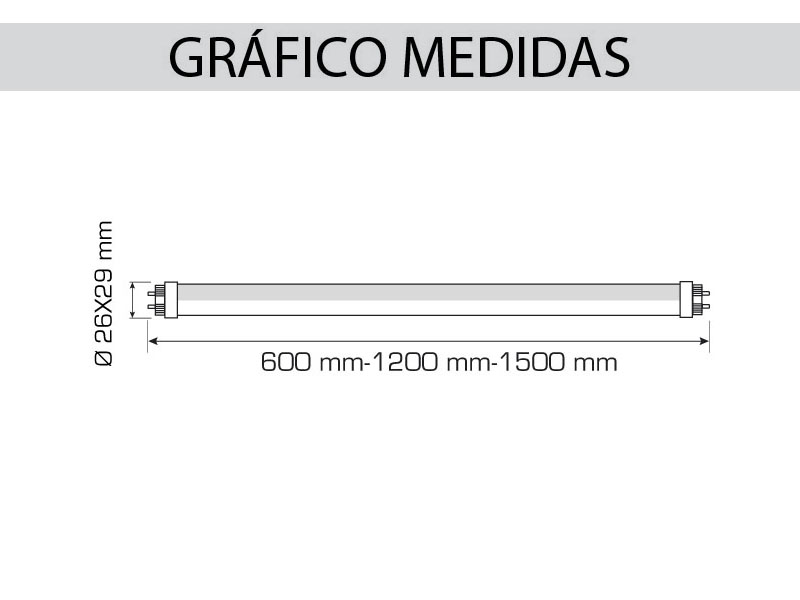 i-tec - TUBO LED ALUMINIO 10W